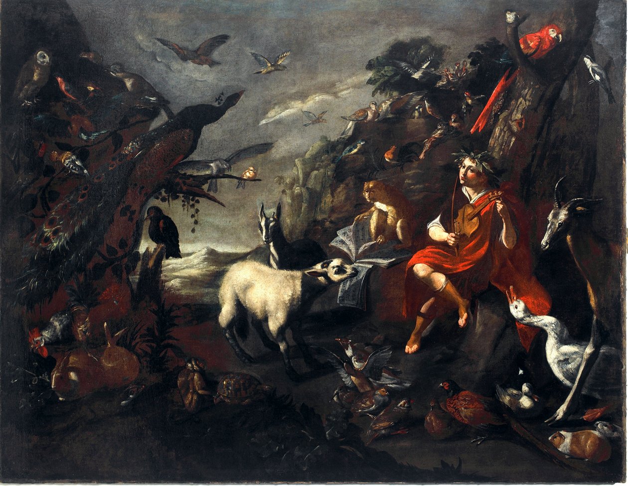 Orpheus and the Animals by Sinibaldo Scorza