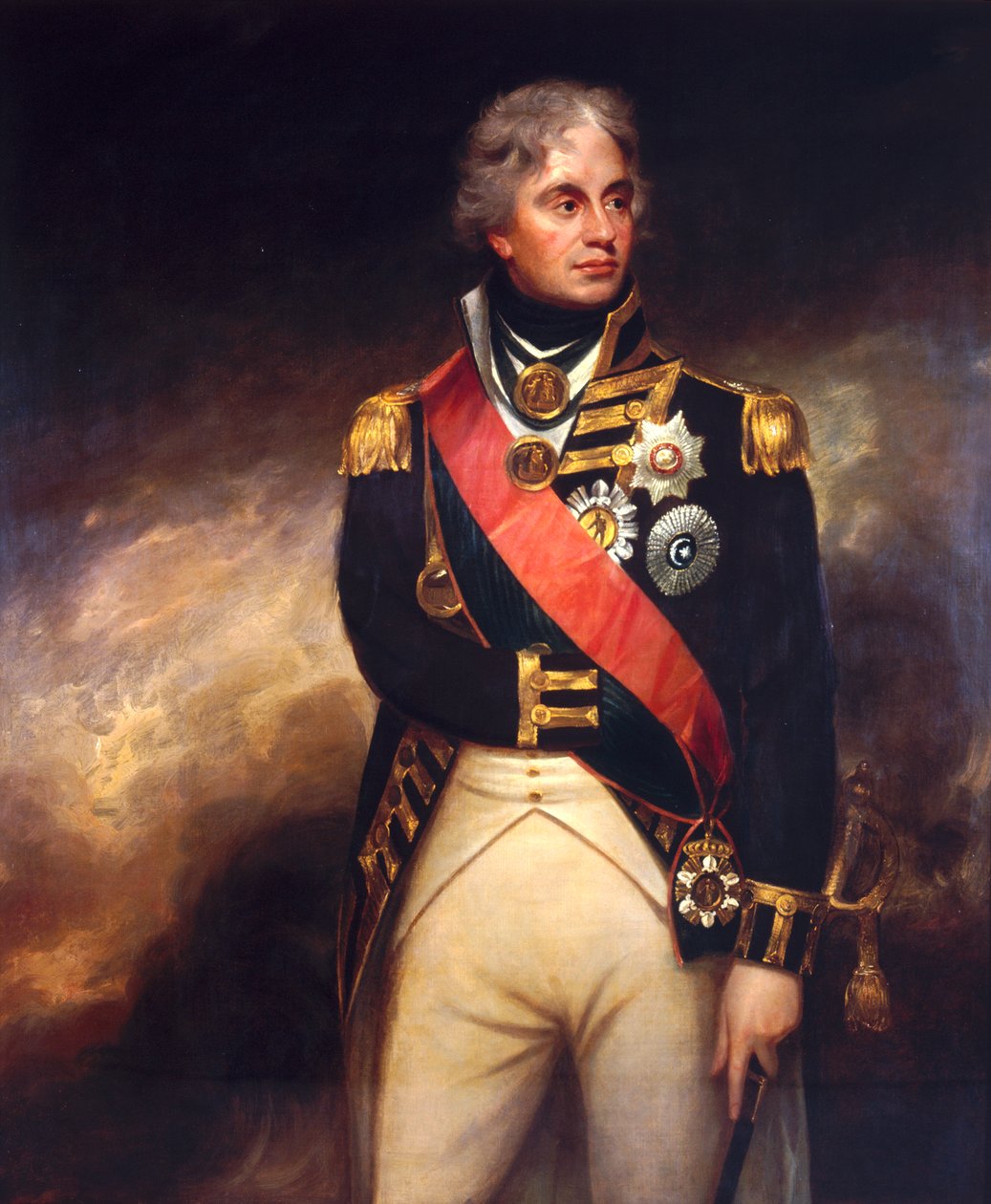 Viscount Horatio Nelson by Sir William Beechey