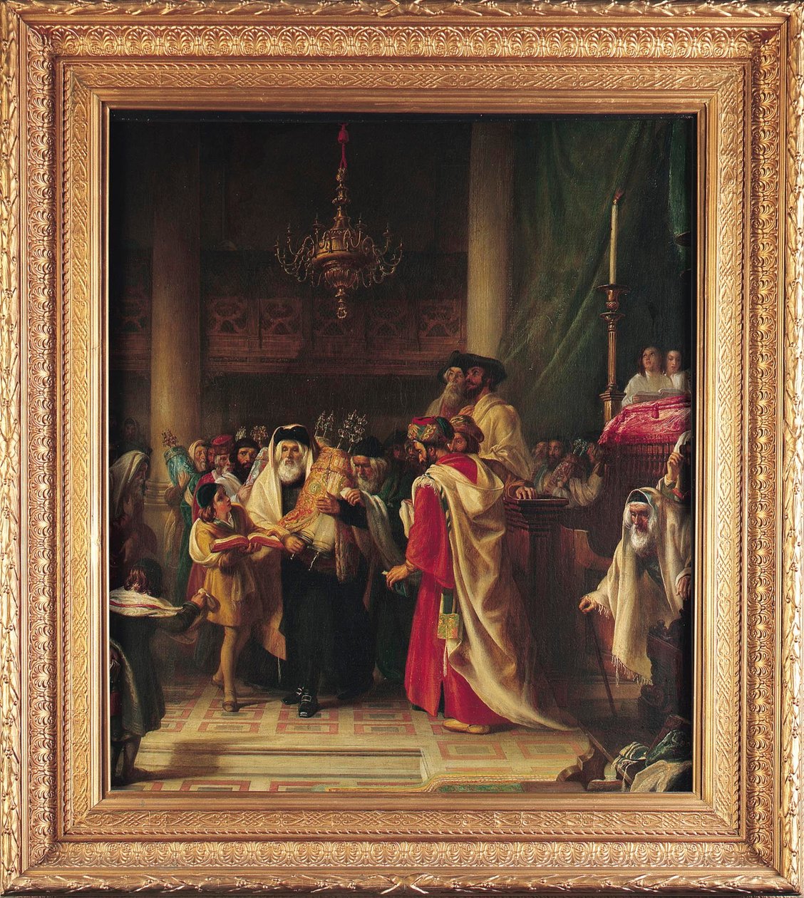 Procession of the Law by Solomon Alexander Hart