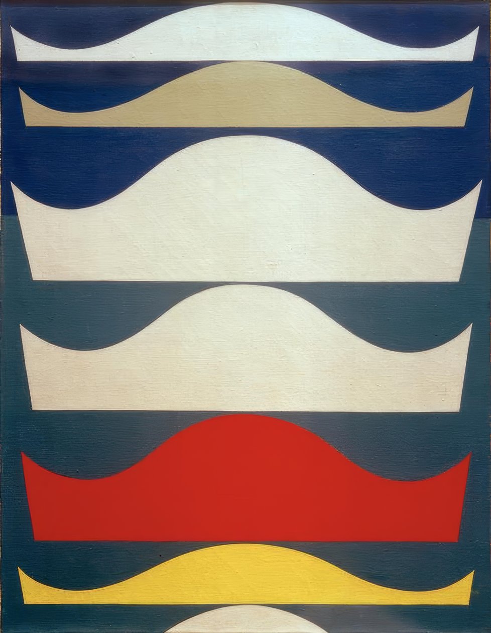 Colored Gradation by Sophie Taeuber Arp: Fine art print