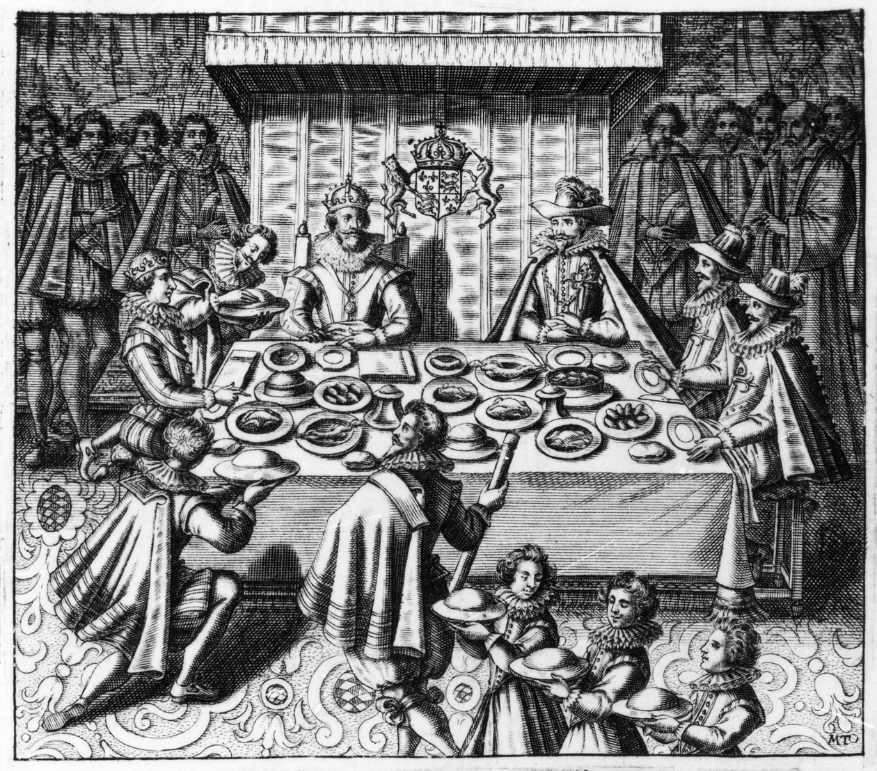 The Spanish Ambassador Dines with King James I of England