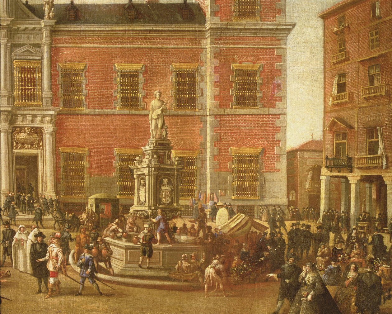 The Court Prison, Madrid by Spanish School: Fine art print