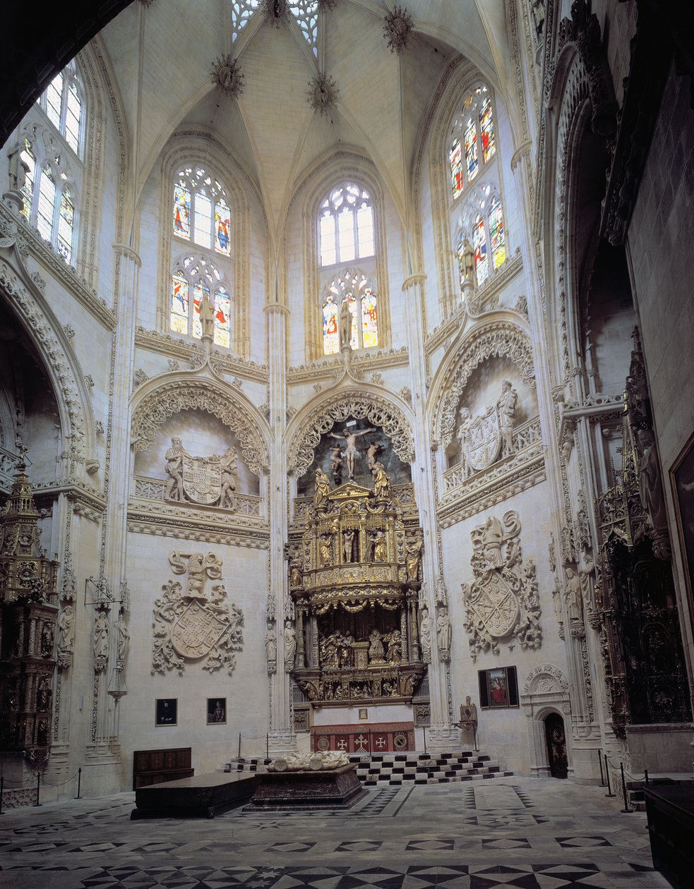 Interior view of the Capilla del Condestable, late 15th century