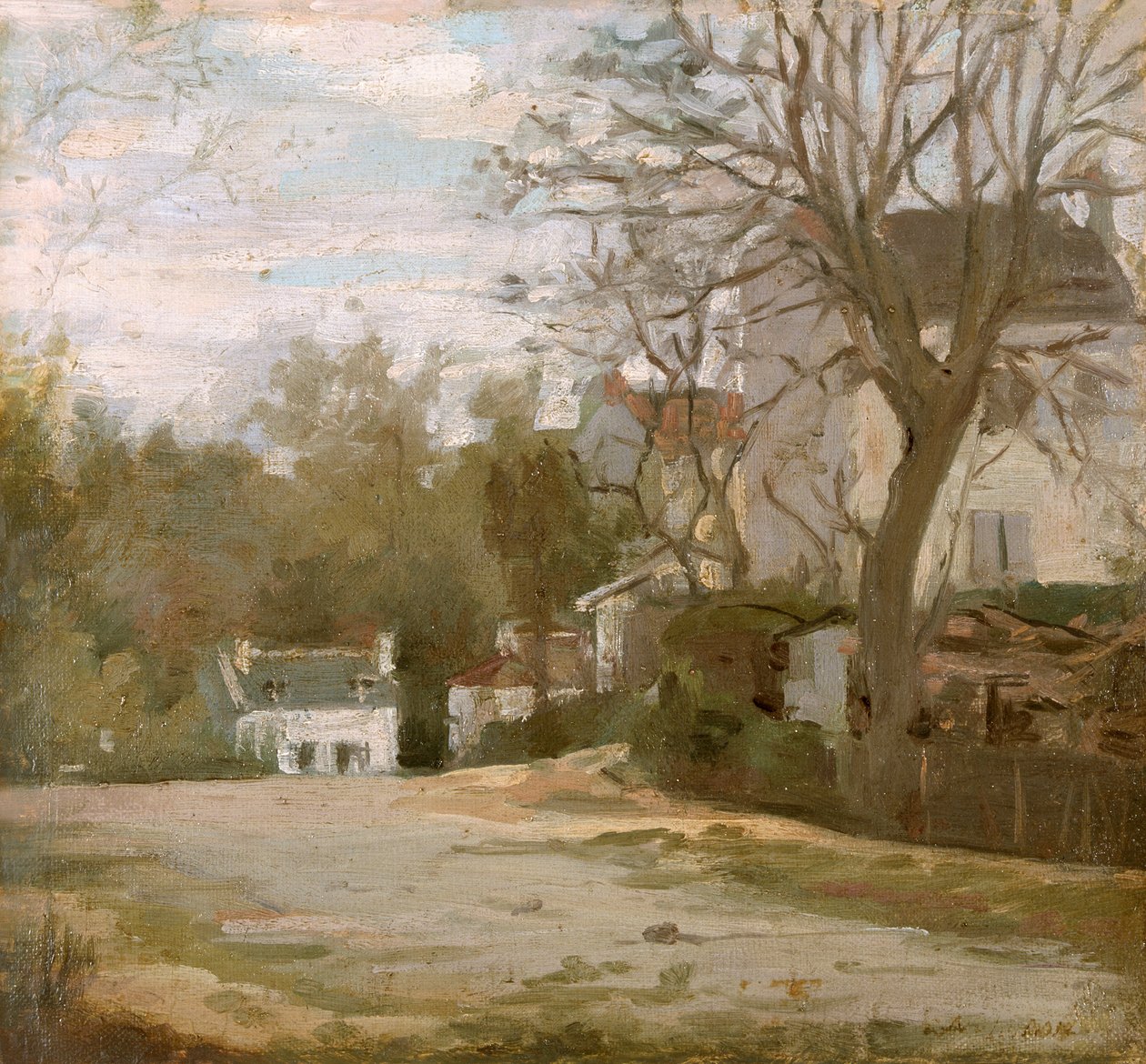 Montmartre by Stanislas Lepine: Premium art reproduction
