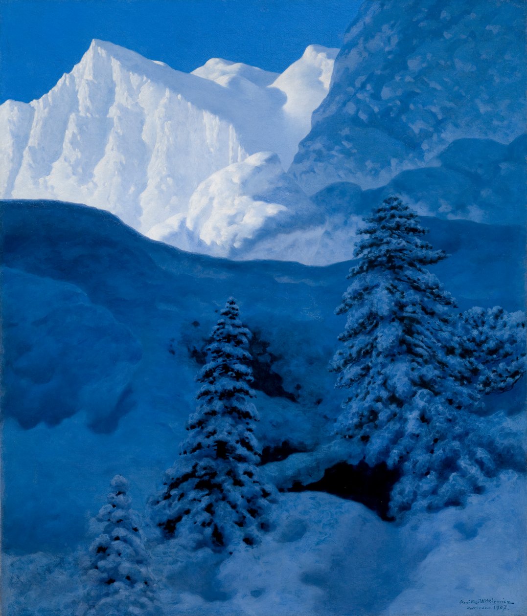 Nest of winter by Stanislaw Ignacy Witkiewicz