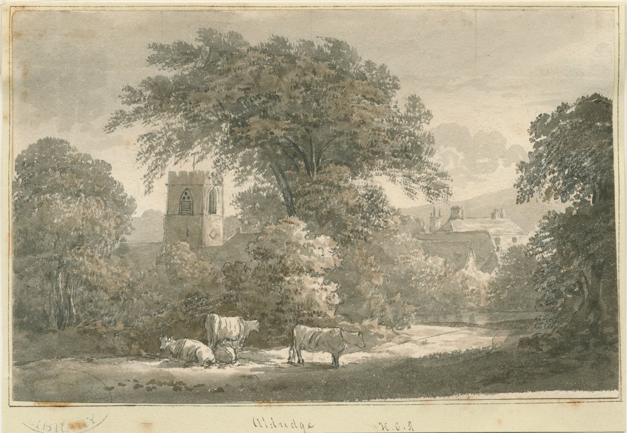 Aldridge Church by Stebbing Shaw: Buy fine art print