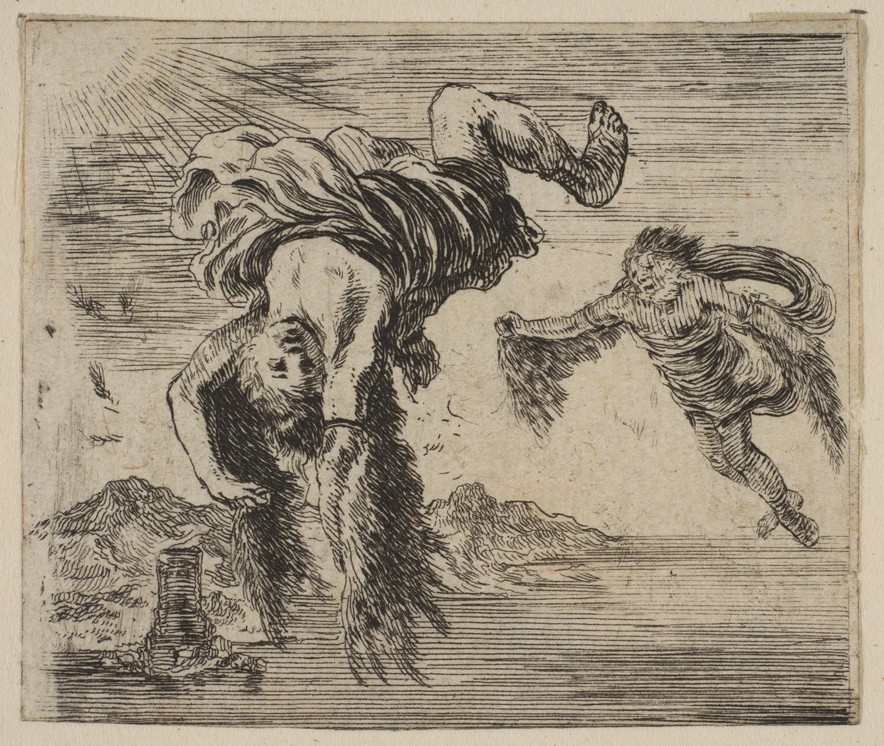 Daedalus and Icarus, from Game of Mythology