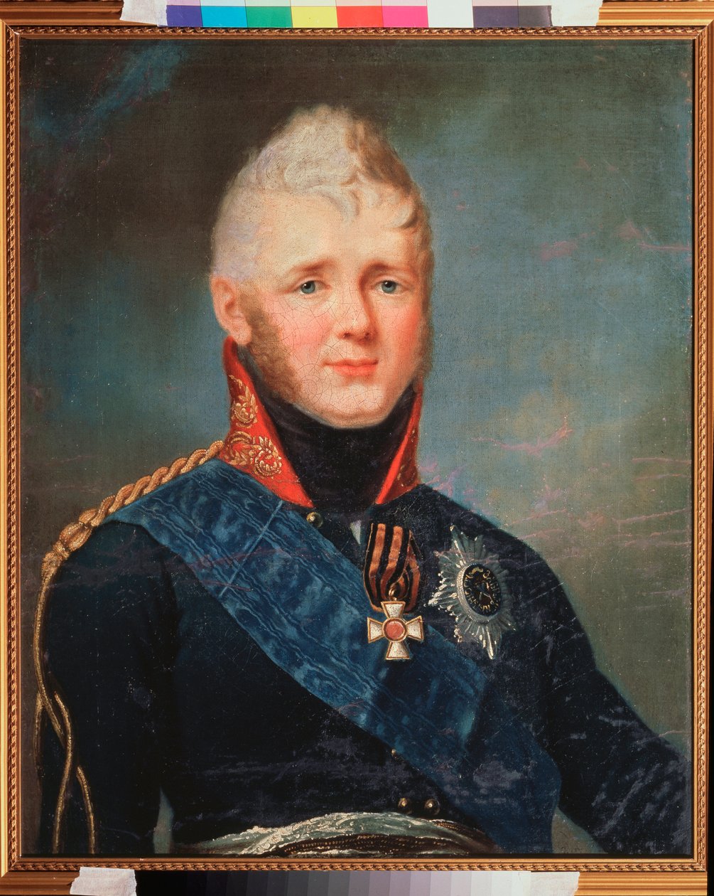 Portrait of Emperor Alexander I, Tsar of Russia
