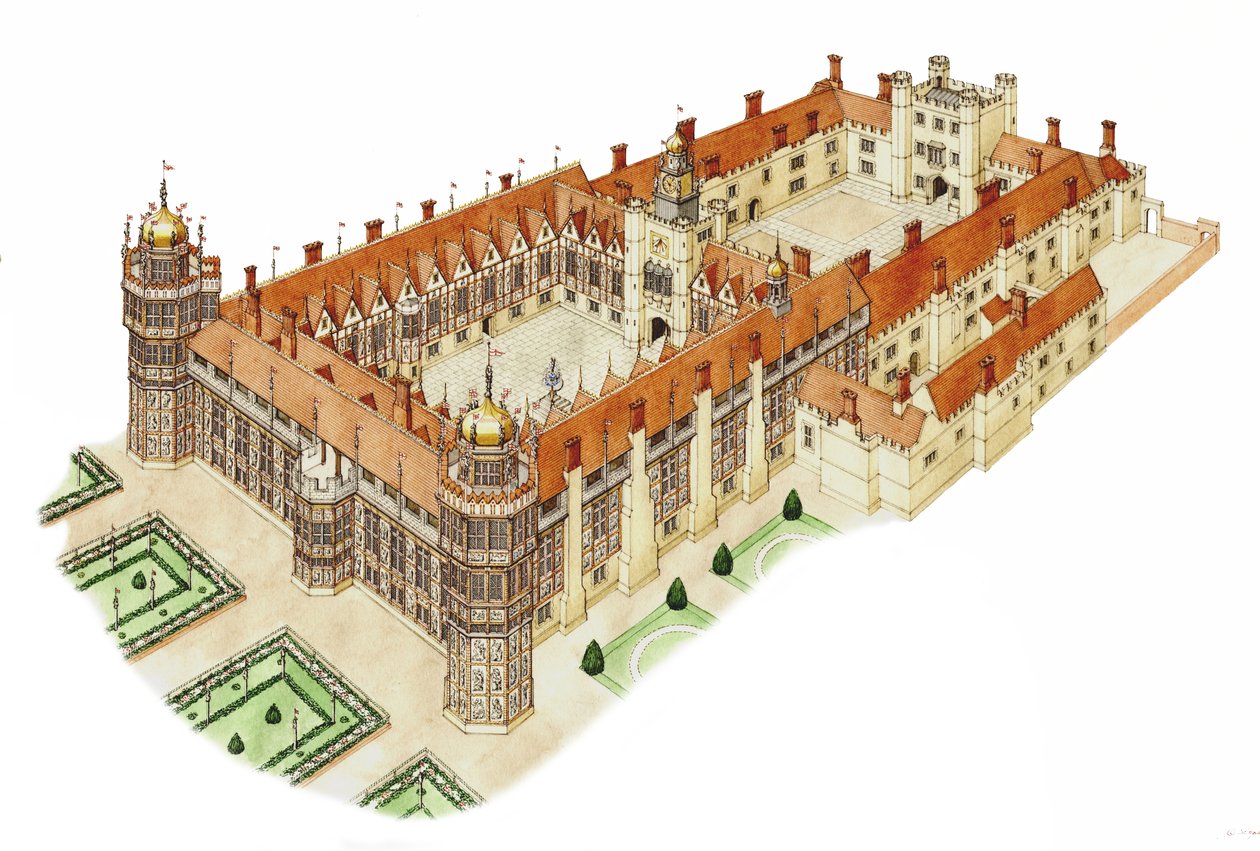Nonsuch Palace, Surrey by Stephen Conlin: Fine art print