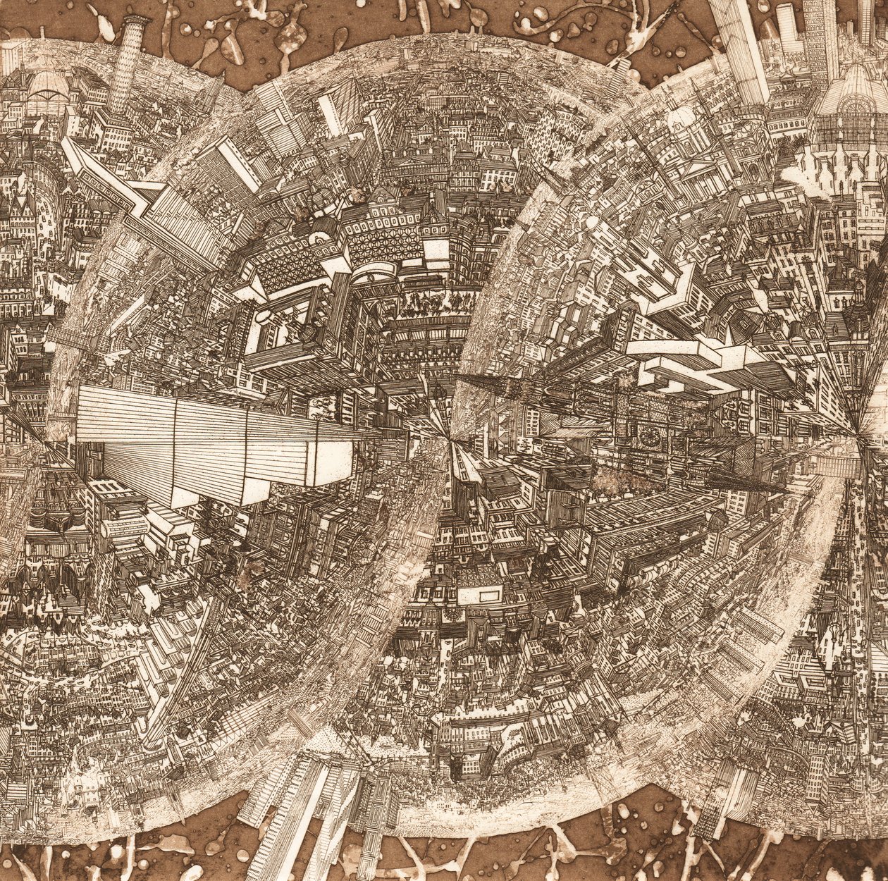 Urban Helix by Stephen Conlin: Buy fine art print