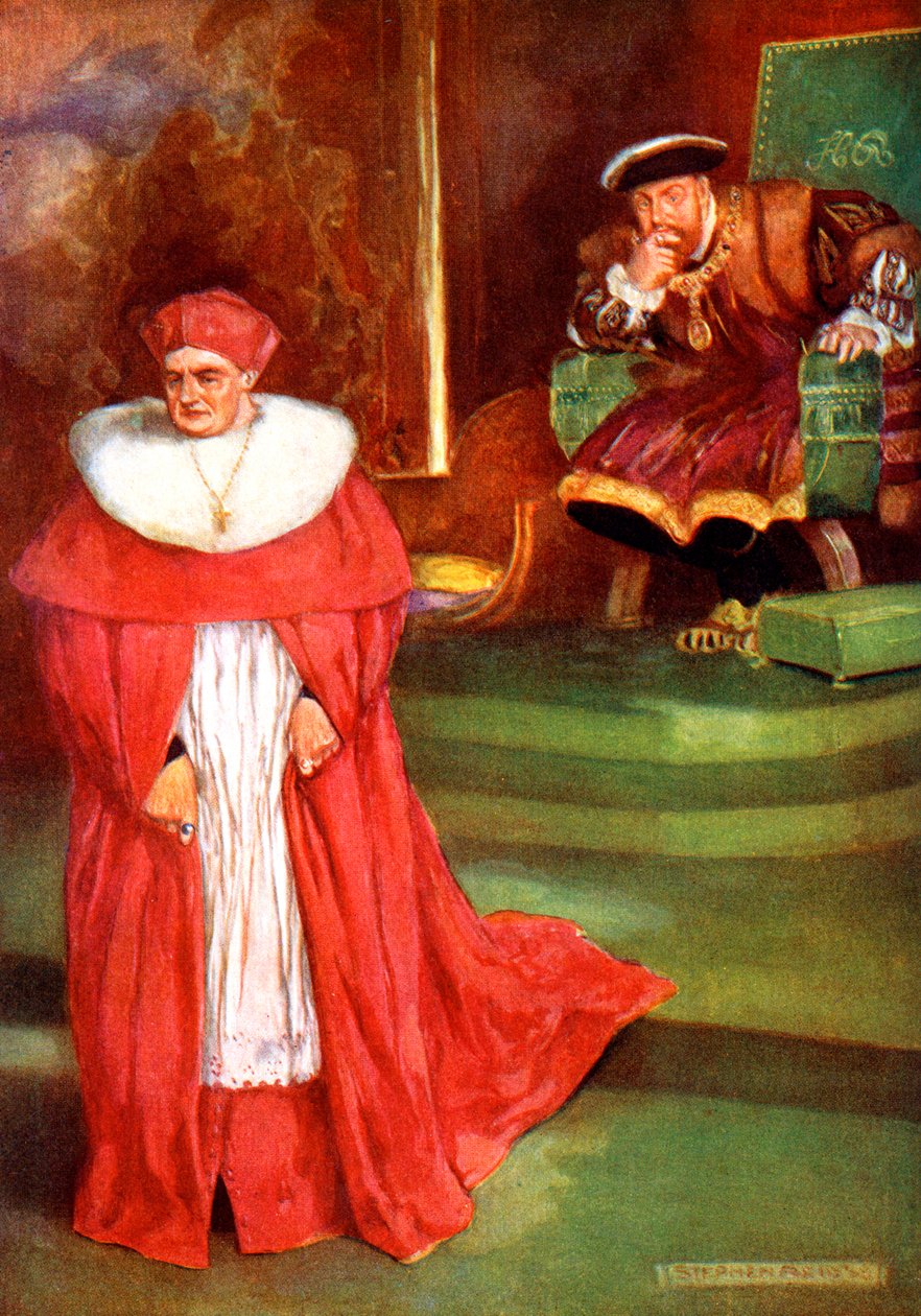 Wolsey's Interview with King Henry VIII by Stephen Reid