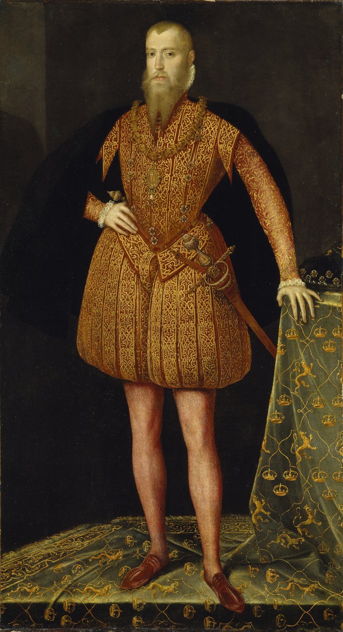 Portrait of King Eric XIV of Sweden by Steven van der Meulen