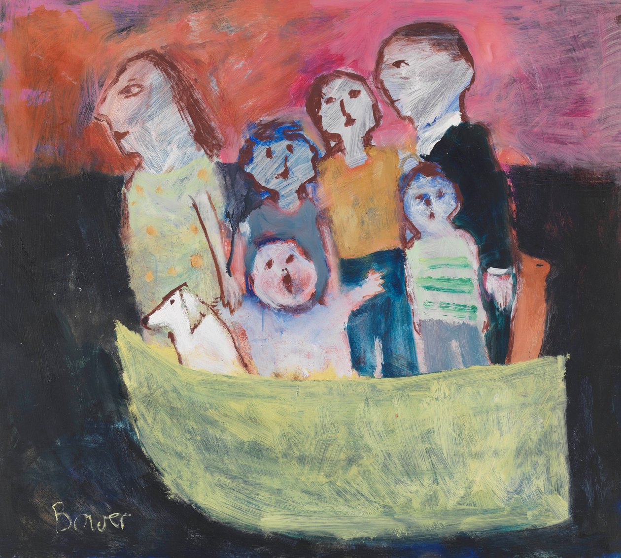 Nuclear Family by Susan Bower: Buy fine art print