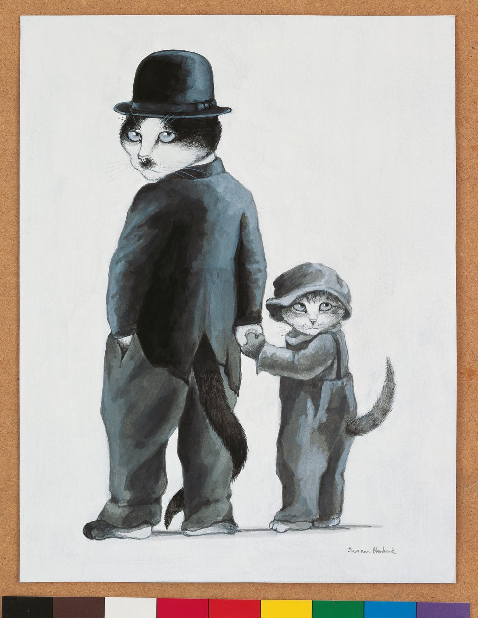 Illustration from Cats Galore! A Compendium of Cultured Cats