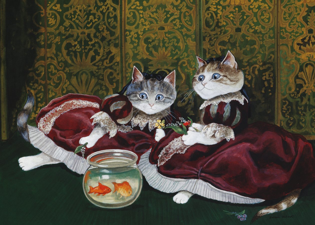 Illustration from Cats Galore! A Compendium of Cultured Cats