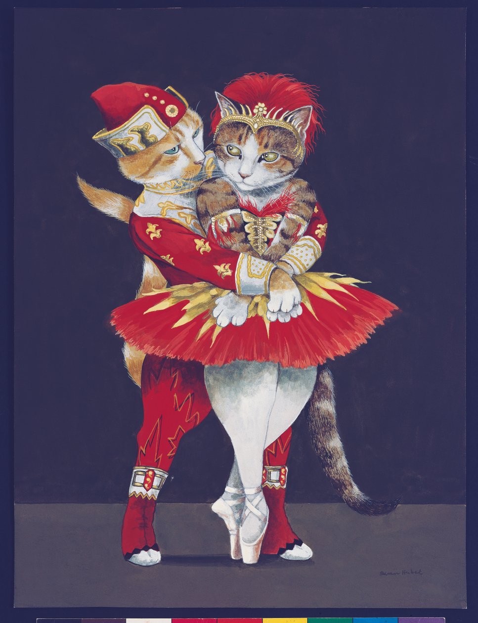 Illustration from Cats Galore! A Compendium of Cultured Cats