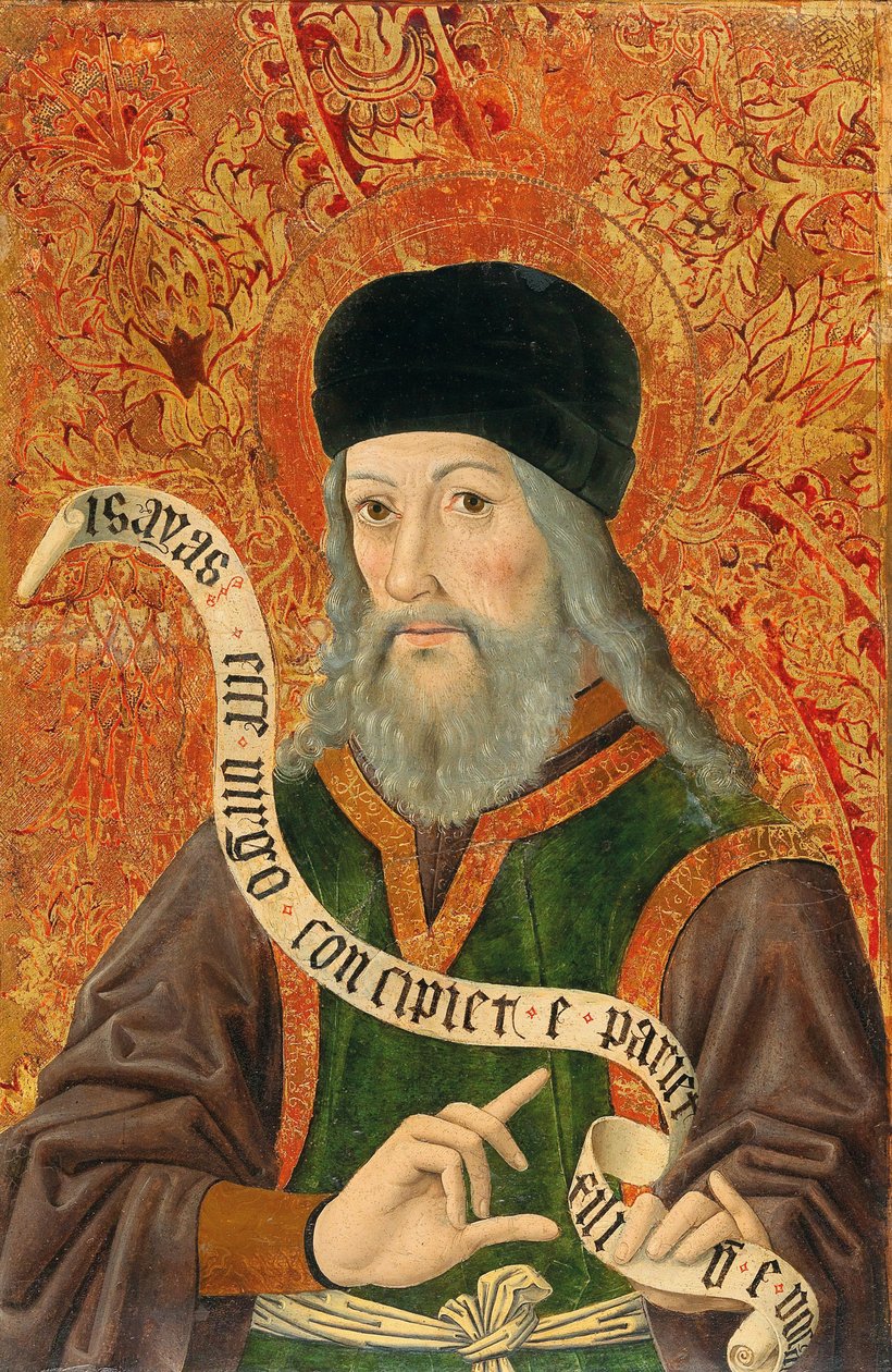 The Prophet Isaiah by Swabian master: Buy fine art print