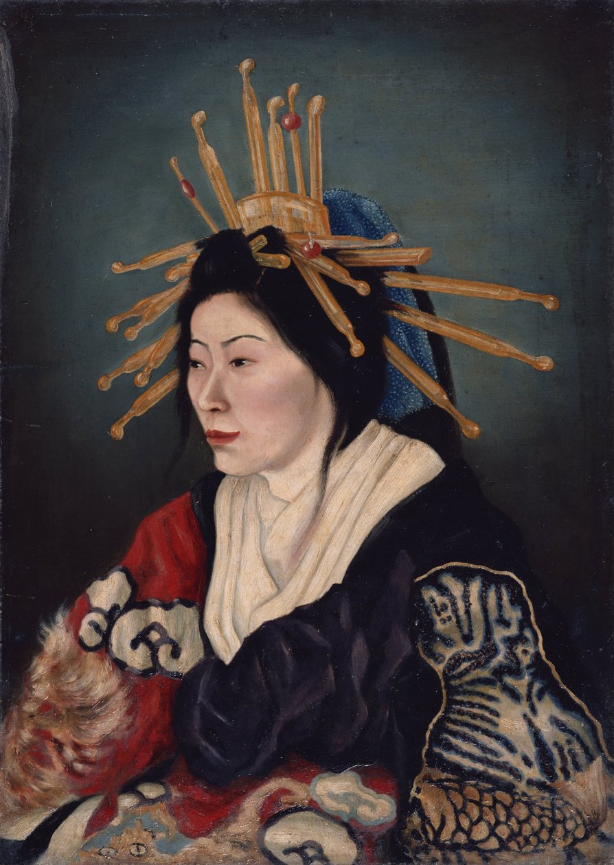 Beauty (Courtesan) by Takahashi Yuichi: Buy fine art print