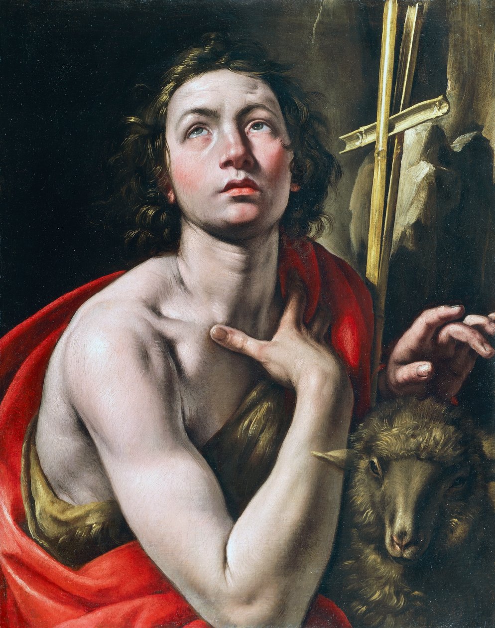 St John the Baptist by Tanzio da Varallo: Fine art print