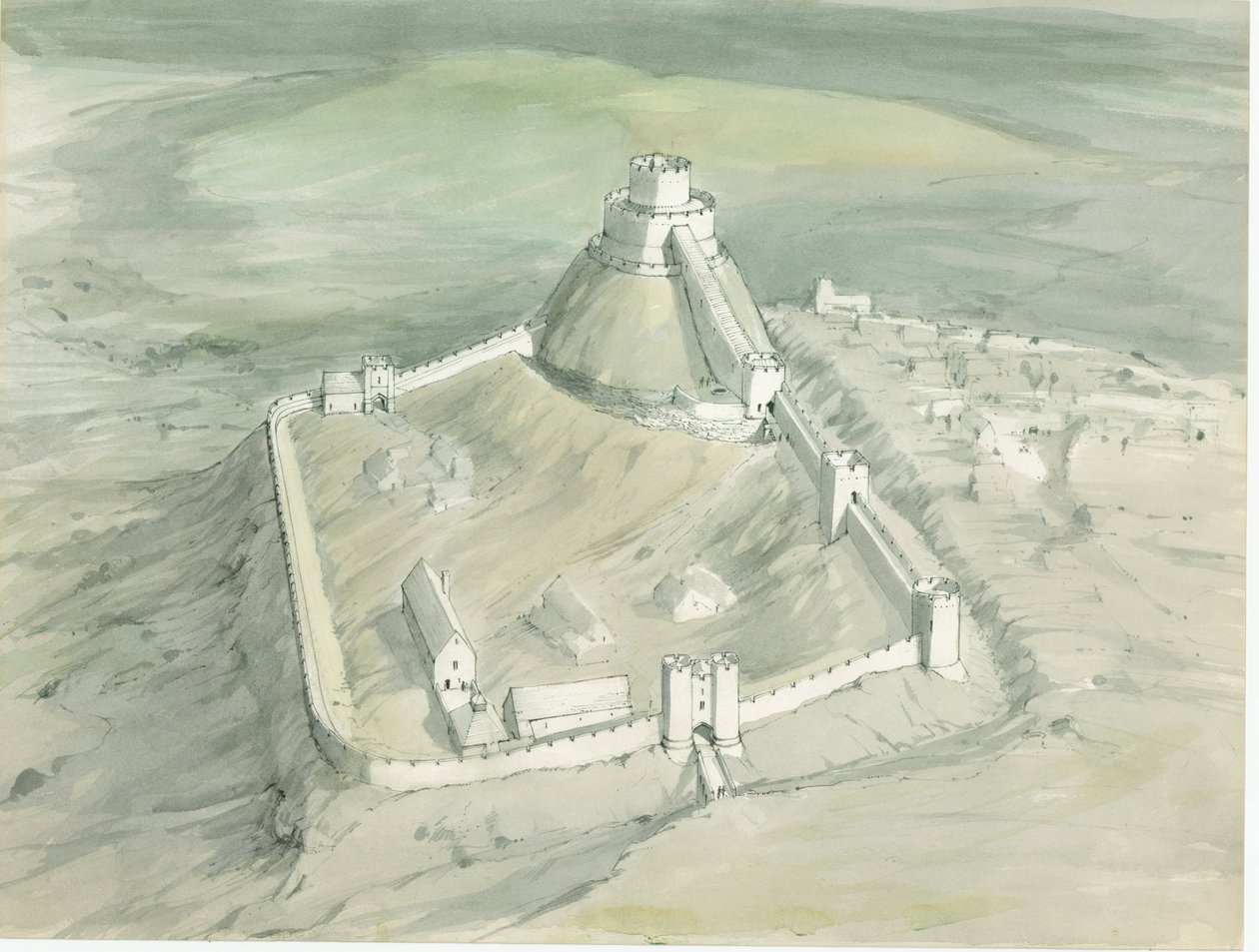 Launceston Castle, Weston Road, Launceston, Cornwall