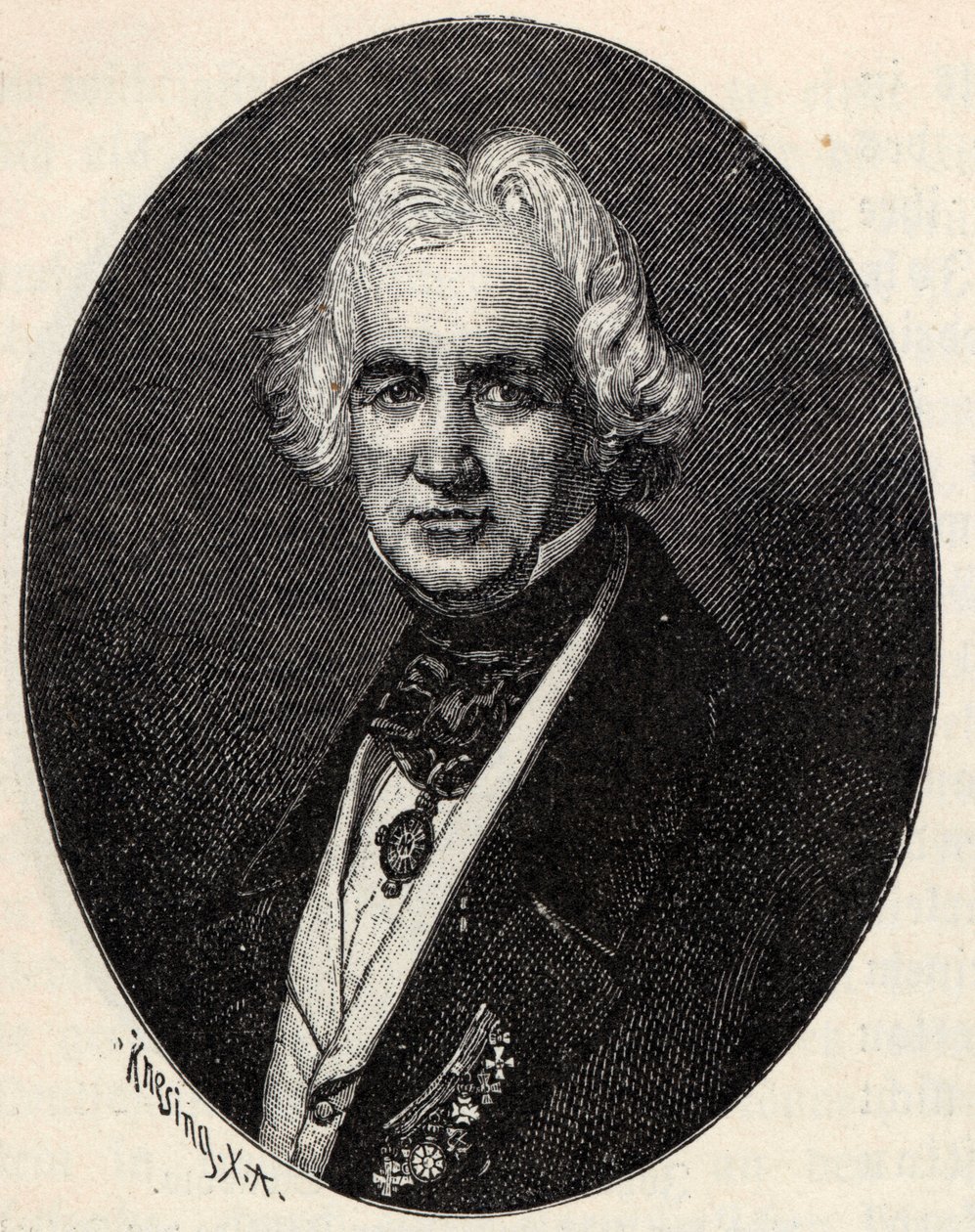 Portrait of the Sculptor Christian Daniel Rauch