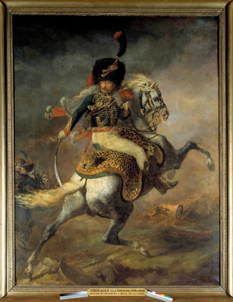 Officer of Hunters on Horseback of the Imperial Guard Charge