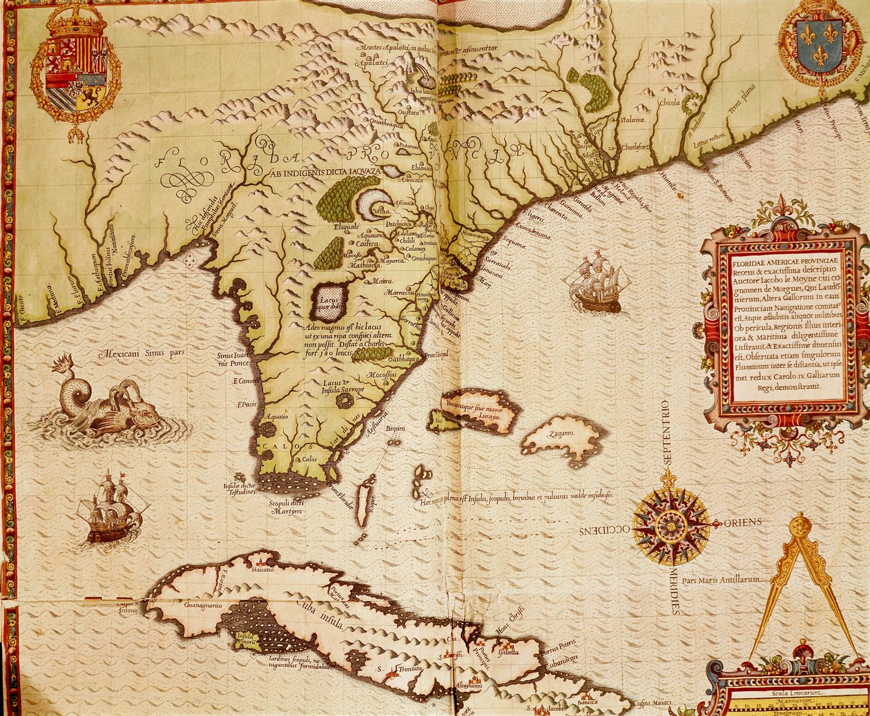 Map Of Florida And Cuba