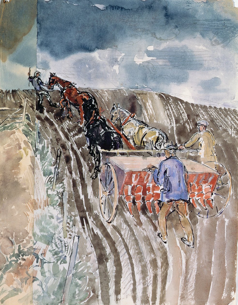 The Land is Yours by Thomas Barclay Hennell: Fine art print