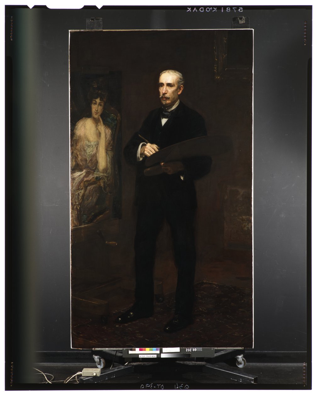 Portrait of James Carroll Beckwith, 1904 by Thomas Eakins