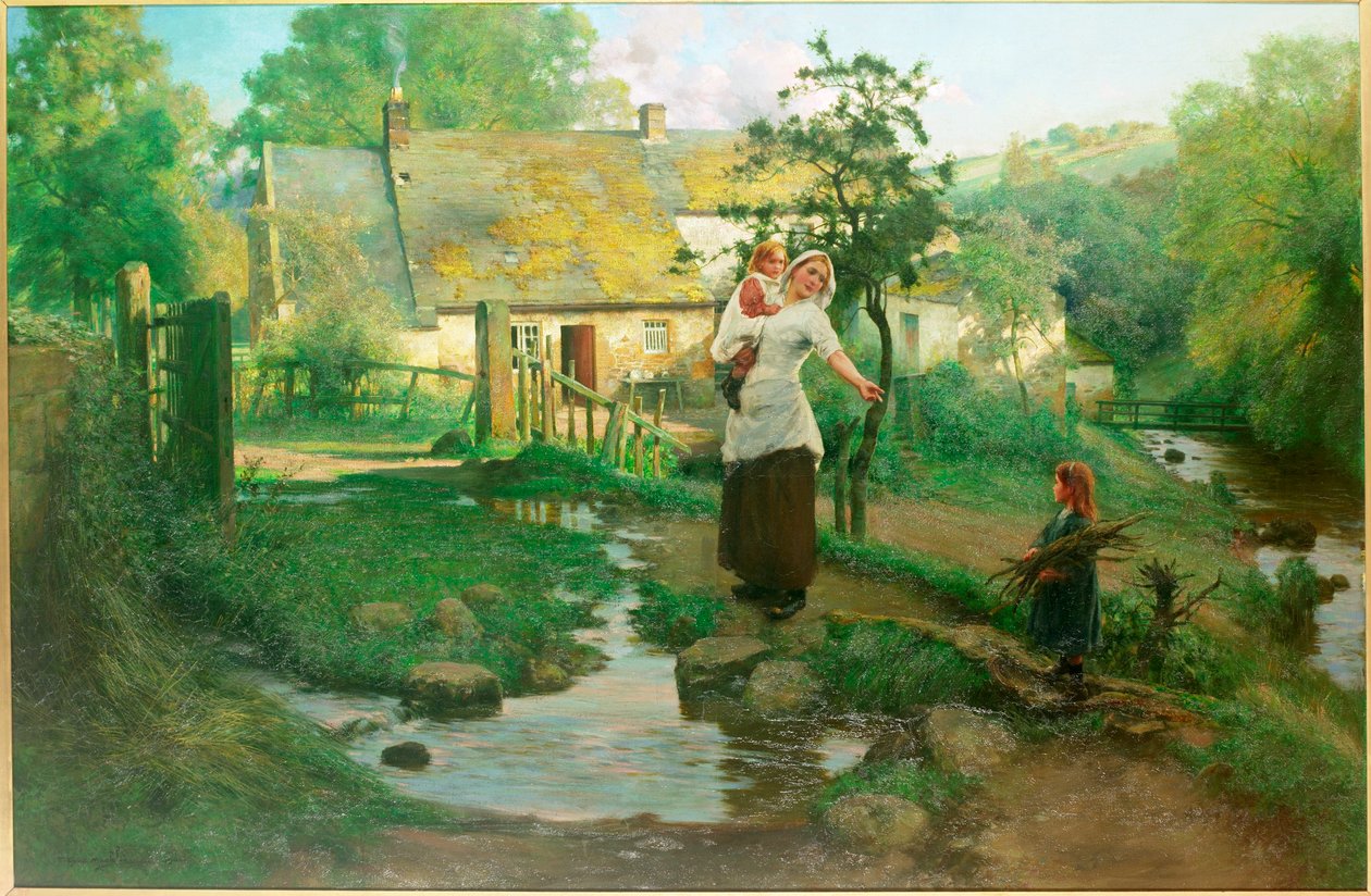 Whittle Mill, 1904 by Thomas Eyre Macklin: Fine art print