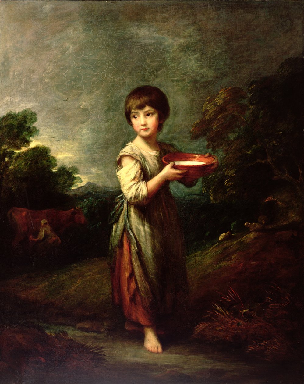 Lavinia, the Milk Maid by Thomas Gainsborough