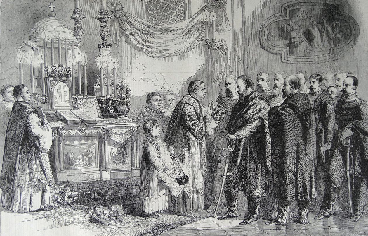 Revolution in Naples, 1860 by Thomas Nast: Fine art print