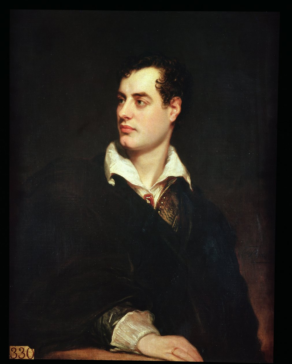 Portrait of Lord Byron by Thomas Phillips: Fine art print