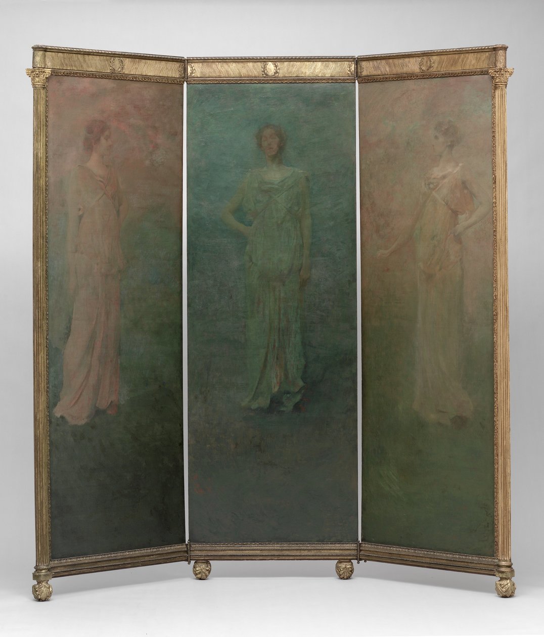 Classical Figures by Thomas Wilmer Dewing: Fine art print