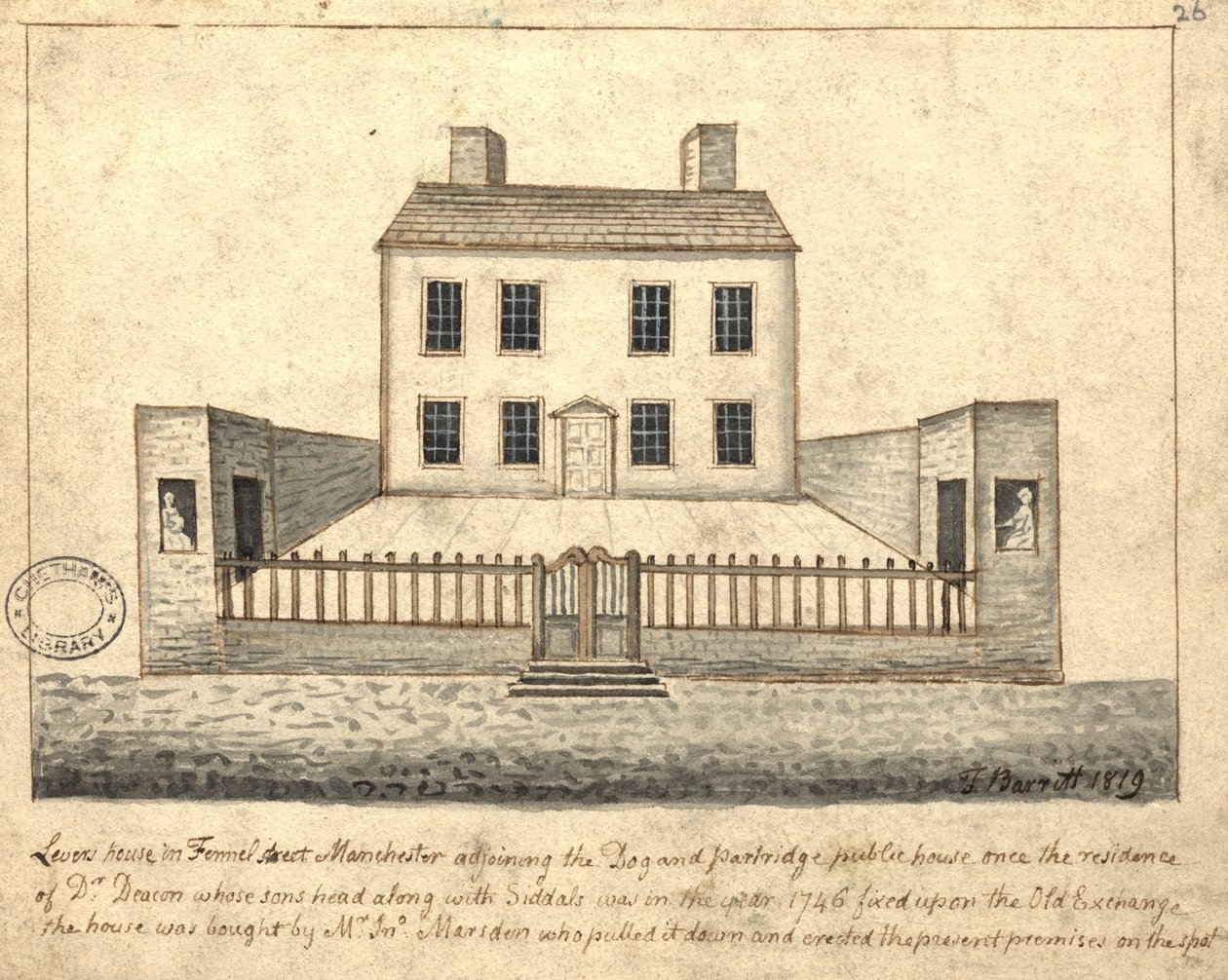 Levers House, Manchester by Thomas Barritt: Fine art print