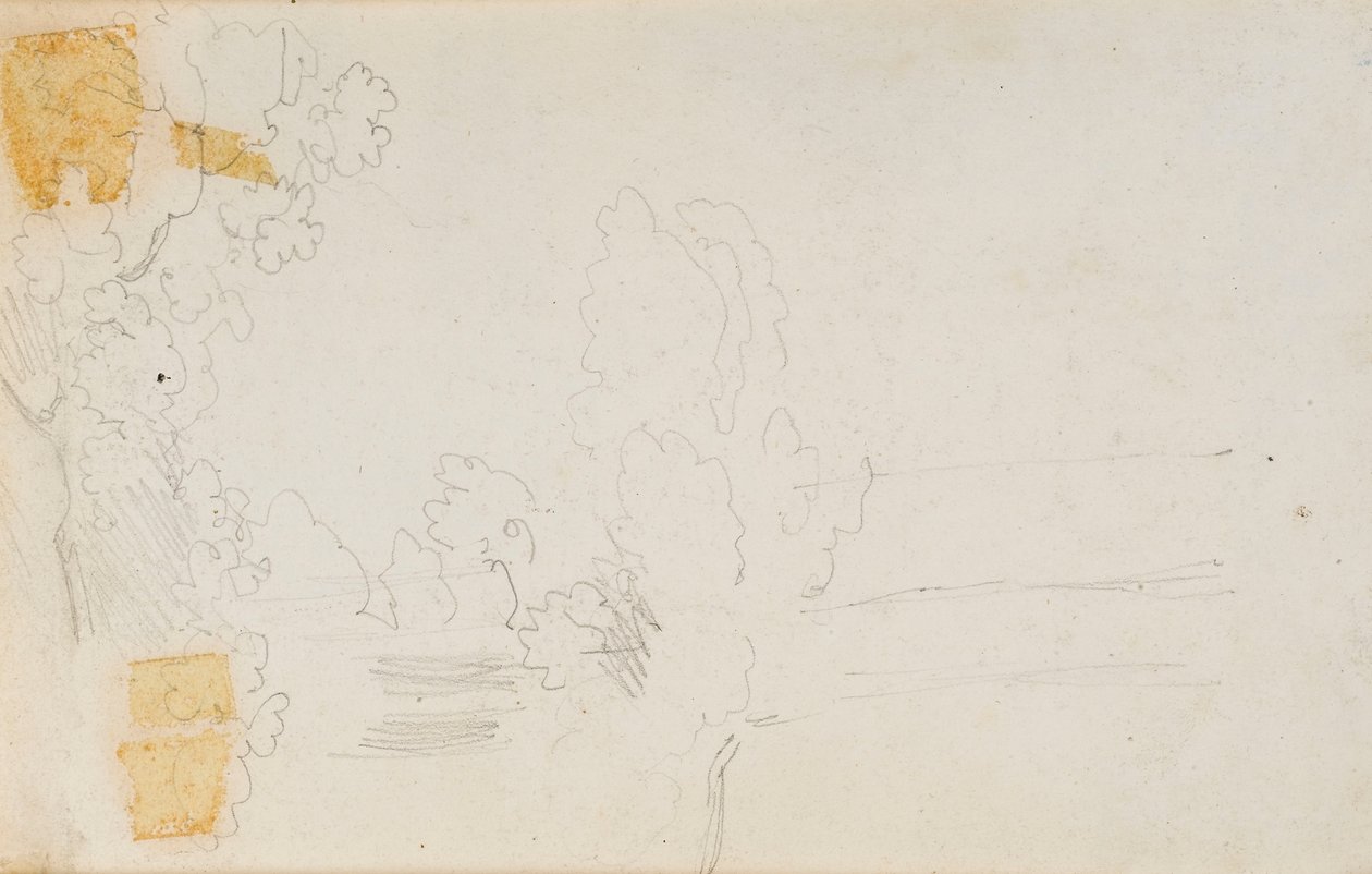 A Landscape and Trees by Thomas Baxter: Buy fine art print