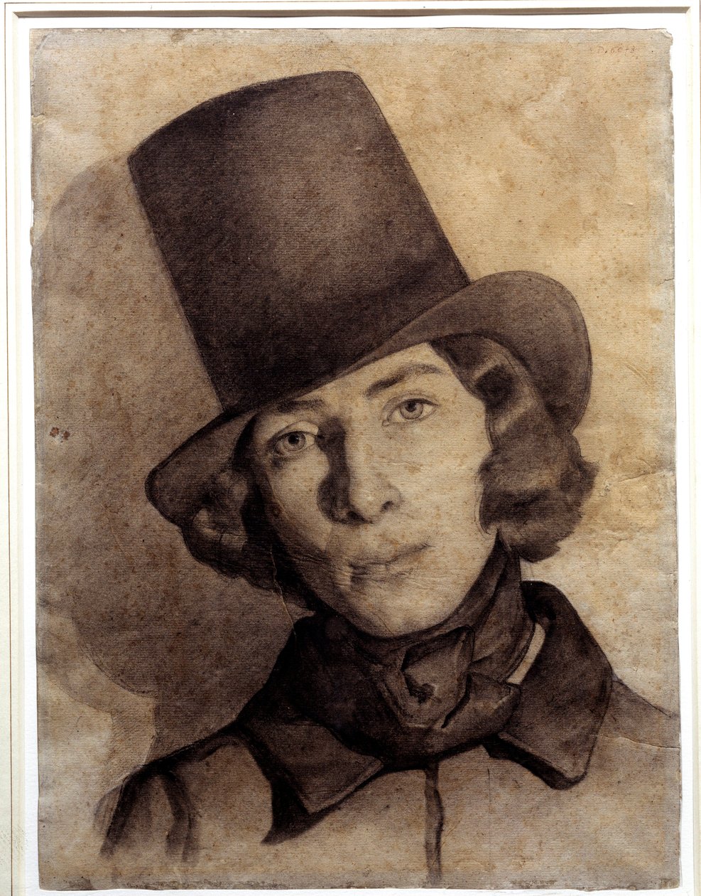 Portrait of Maurice Sand by Thomas Couture: Fine art print