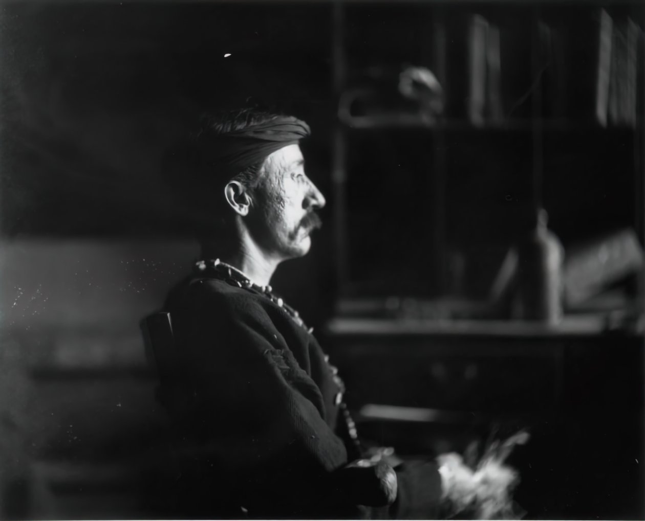 Frank Hamilton Cushing by Thomas Eakins: Fine art print