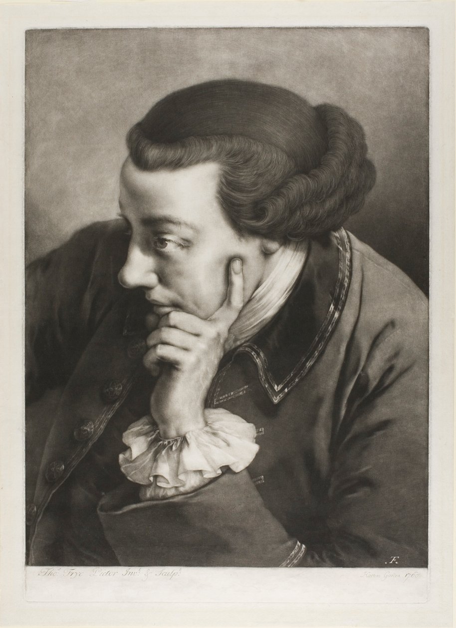 Portrait of a Young Man, Looking to the Left (Self-Portrait), from Life ...