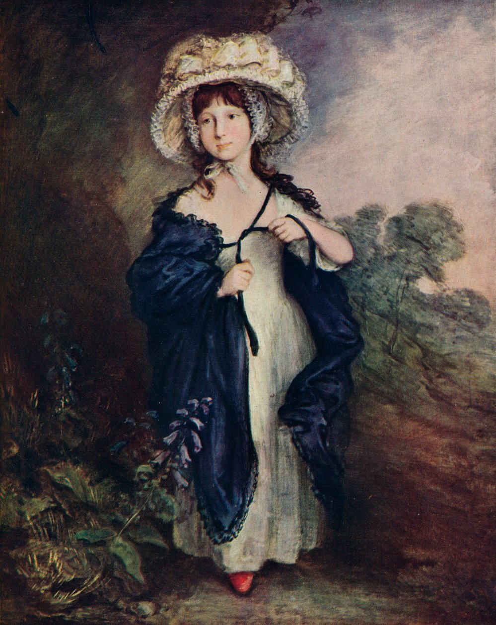 Miss Elizabeth Haverfield by Thomas Gainsborough