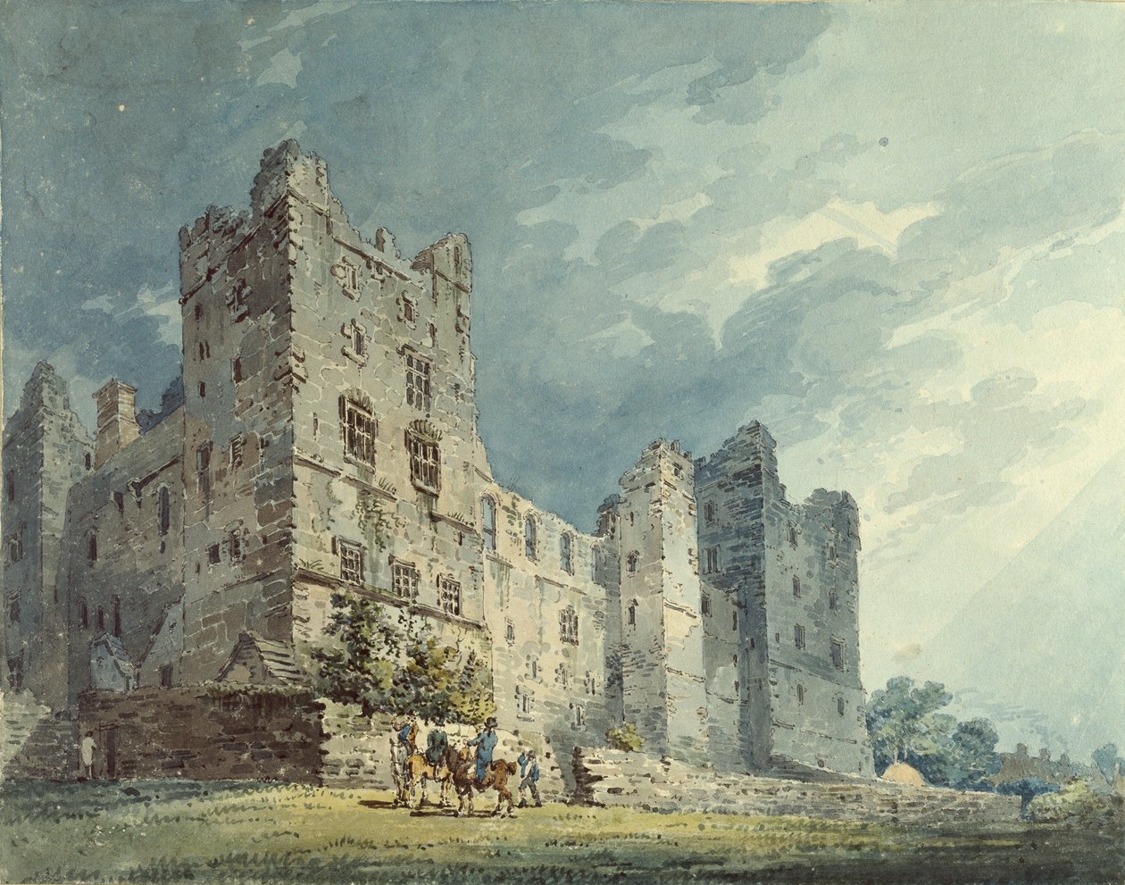 Bolton Castle, Yorkshire by Thomas Girtin: Fine art print