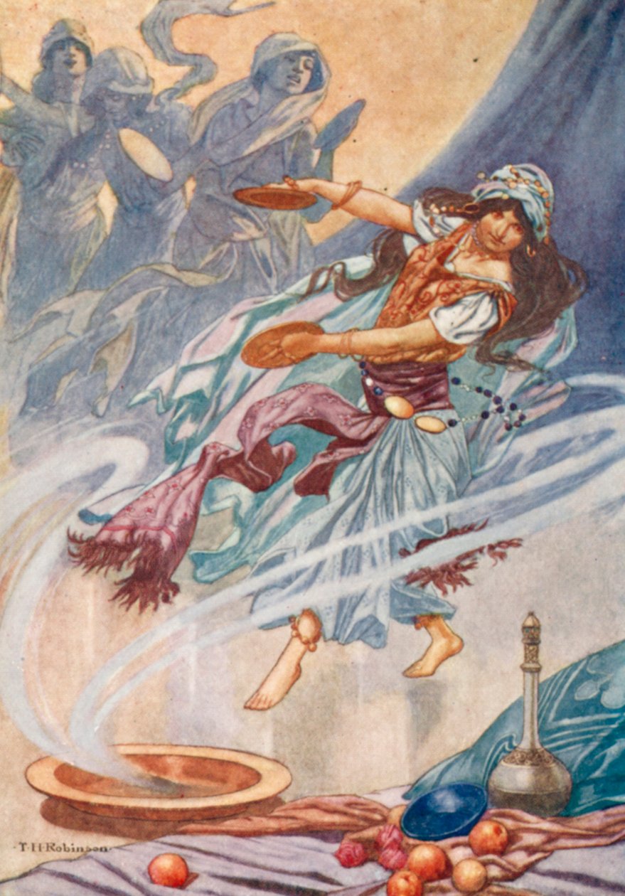 Edvard Grieg: Anitra's Dance by Thomas Heath Robinson