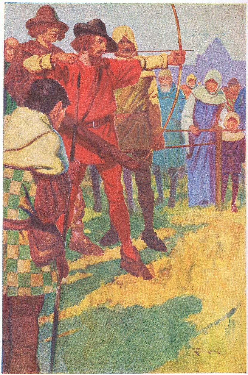 He Poised His Bow for a Brief Instant, and Then Loosed the String