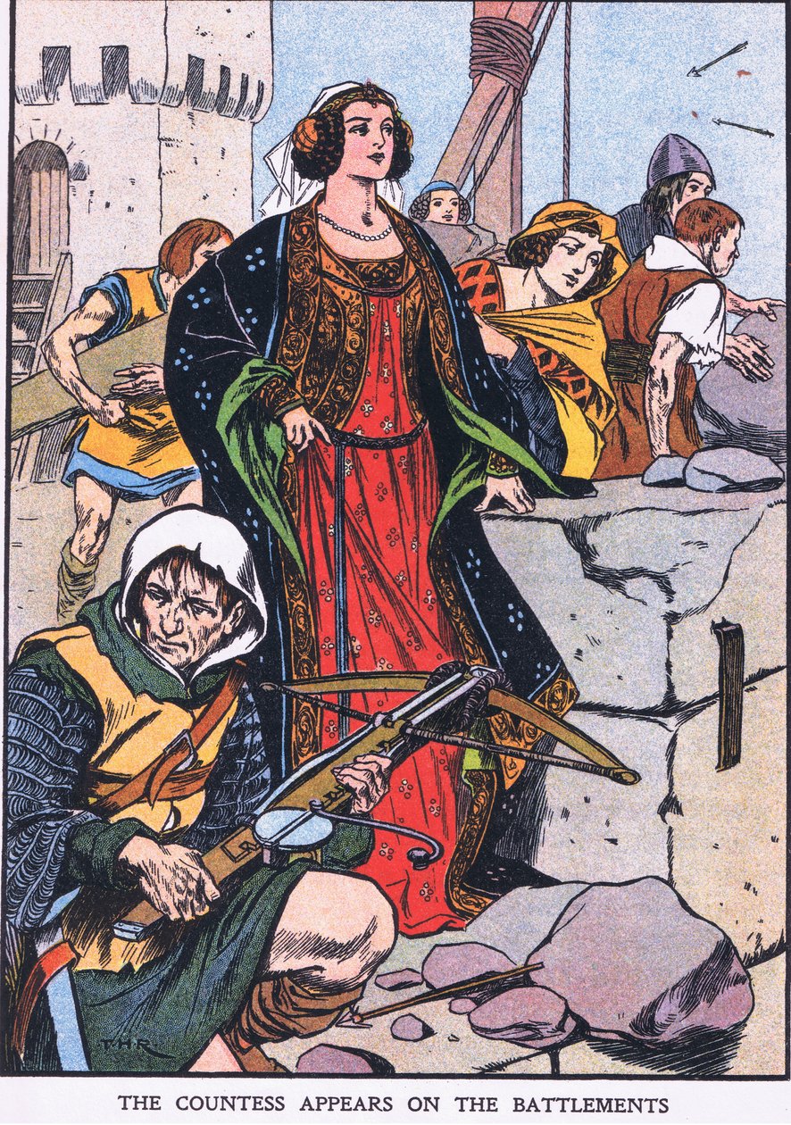 The Countess Appears on the Battlements