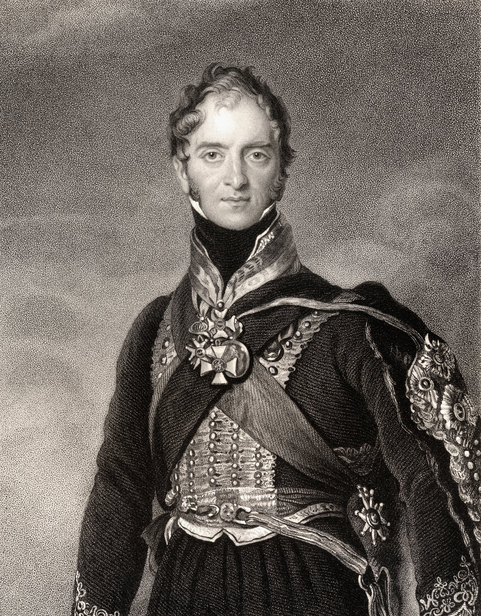 Henry William Paget, 1st Marquess of Anglesey, Engraved by Samuel Freeman