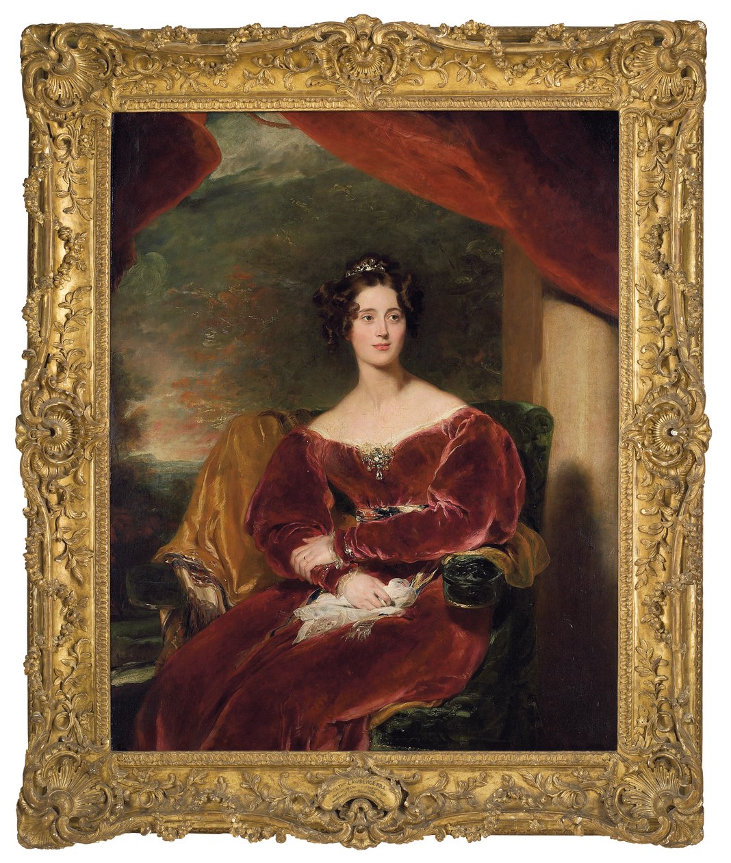 Portrait of Mary, Countess of Wilton by Thomas Lawrence