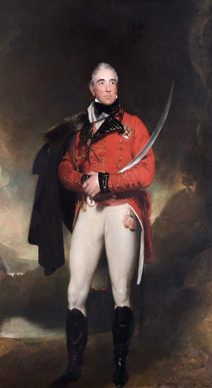 Portrait of Thomas Graham, Lord Lynedoch, British soldier