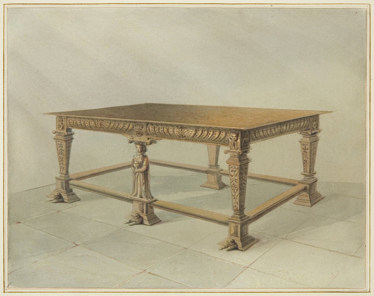 Communion Table of Old Oak, St John's Church