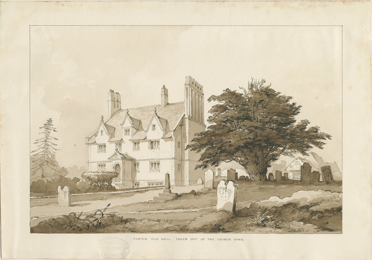 Forton Hall by Thomas Peploe Wood: Buy fine art print