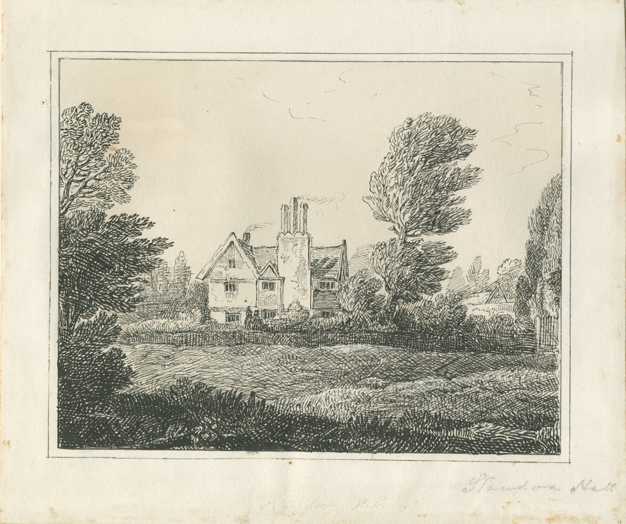 Standon Hall by Thomas Peploe Wood: Buy fine art print